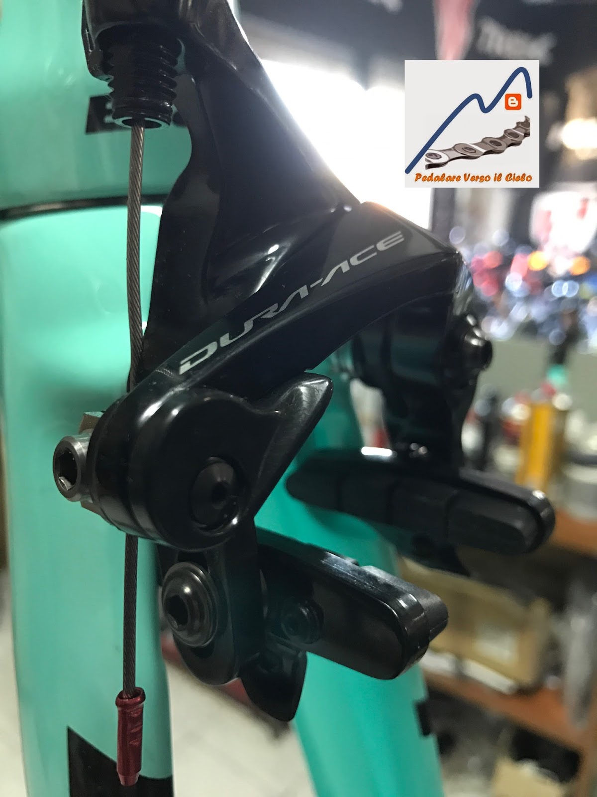 Pedalare Verso il Cielo: Freni a montaggio diretto. Shimano Dura Ace BR ...