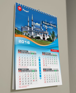 Desain Kalender untuk usaha Anda