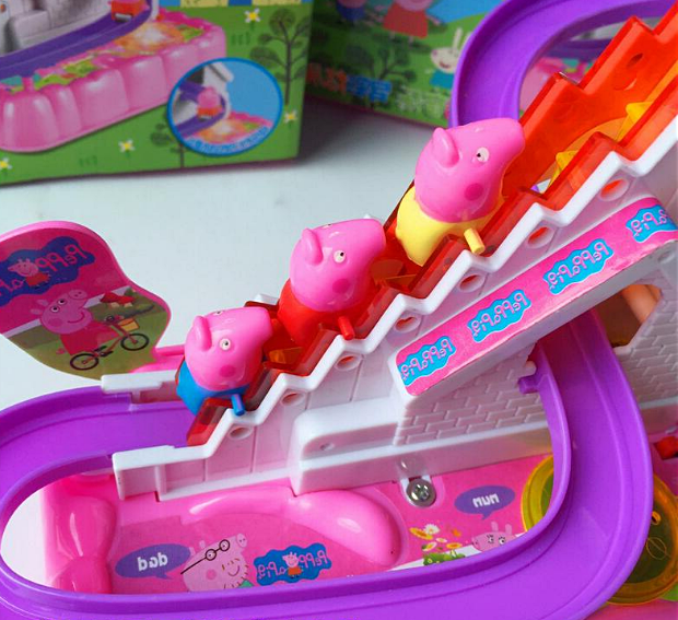 Peppa Pig Toys Luxury slides Factory Set | Magic Toy Game