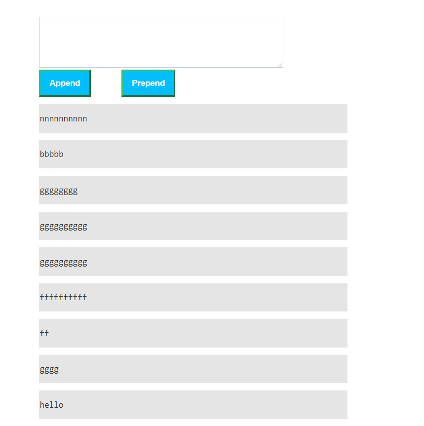 Append Or Prepend HTML Using ReactJS | SKPTRICKS Append Or Prepend HTML Using ReactJS | SKPTRICKS