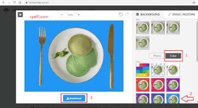 Ubah Warna Background Foto Online