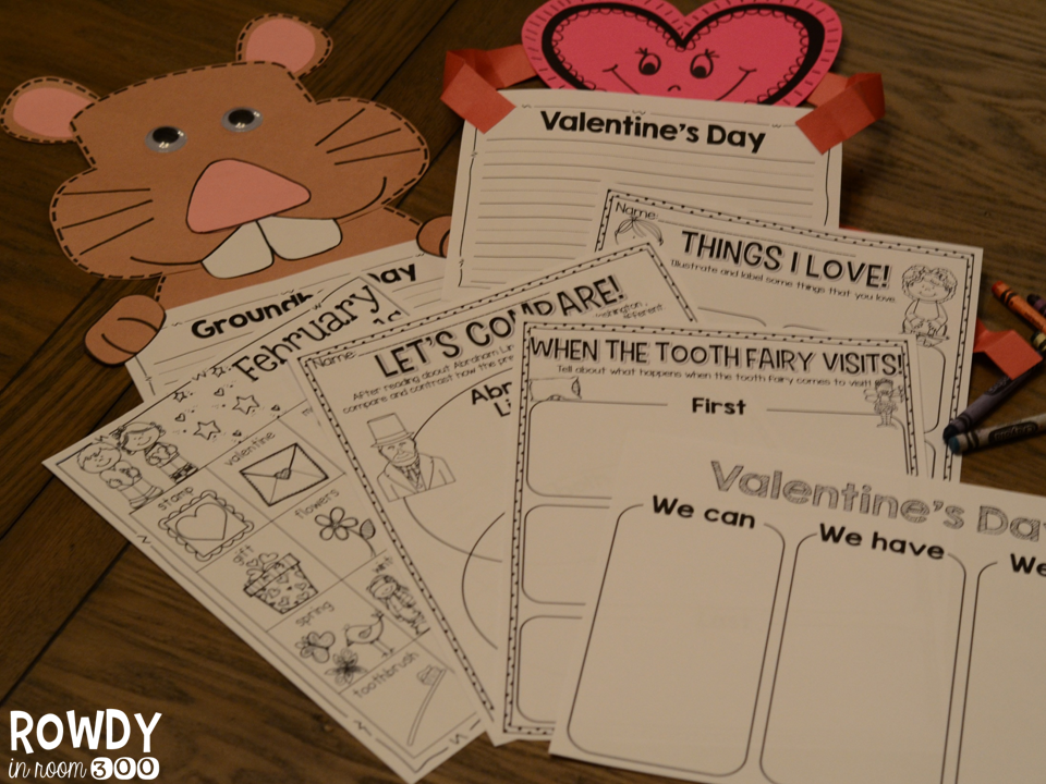 February writing - Rowdy in Room 300