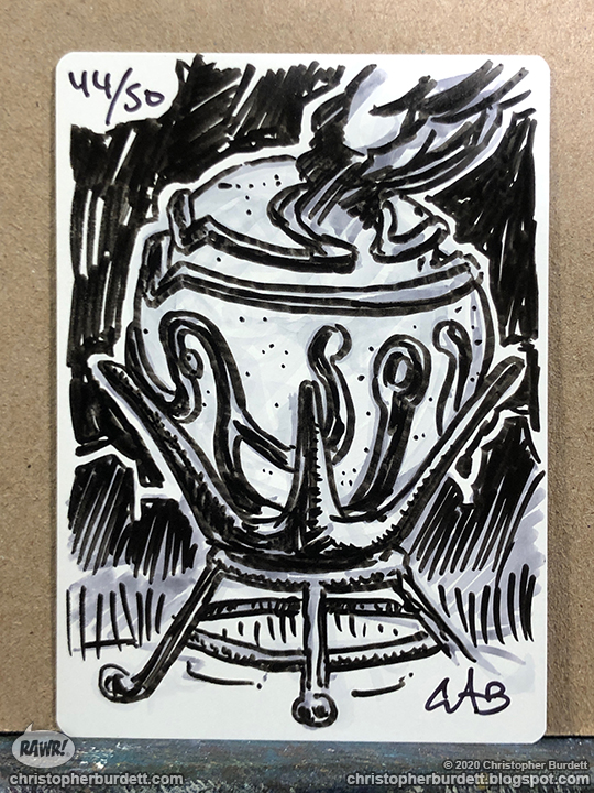 The DOODLES, DESIGNS, and aRT of CHRISTOPHER BURDETT: 2020