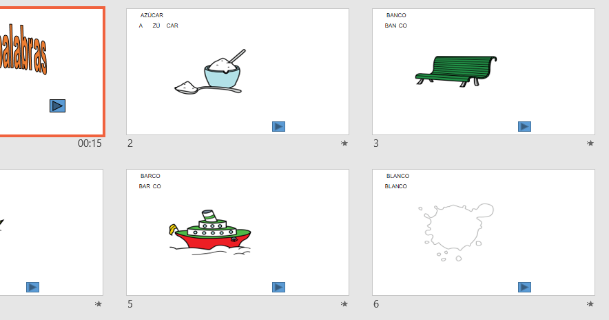 MATERIALS DE LOGOPEDIA: ACTIVIDADES CON EL POWER POINT DEL FONEMA /K/