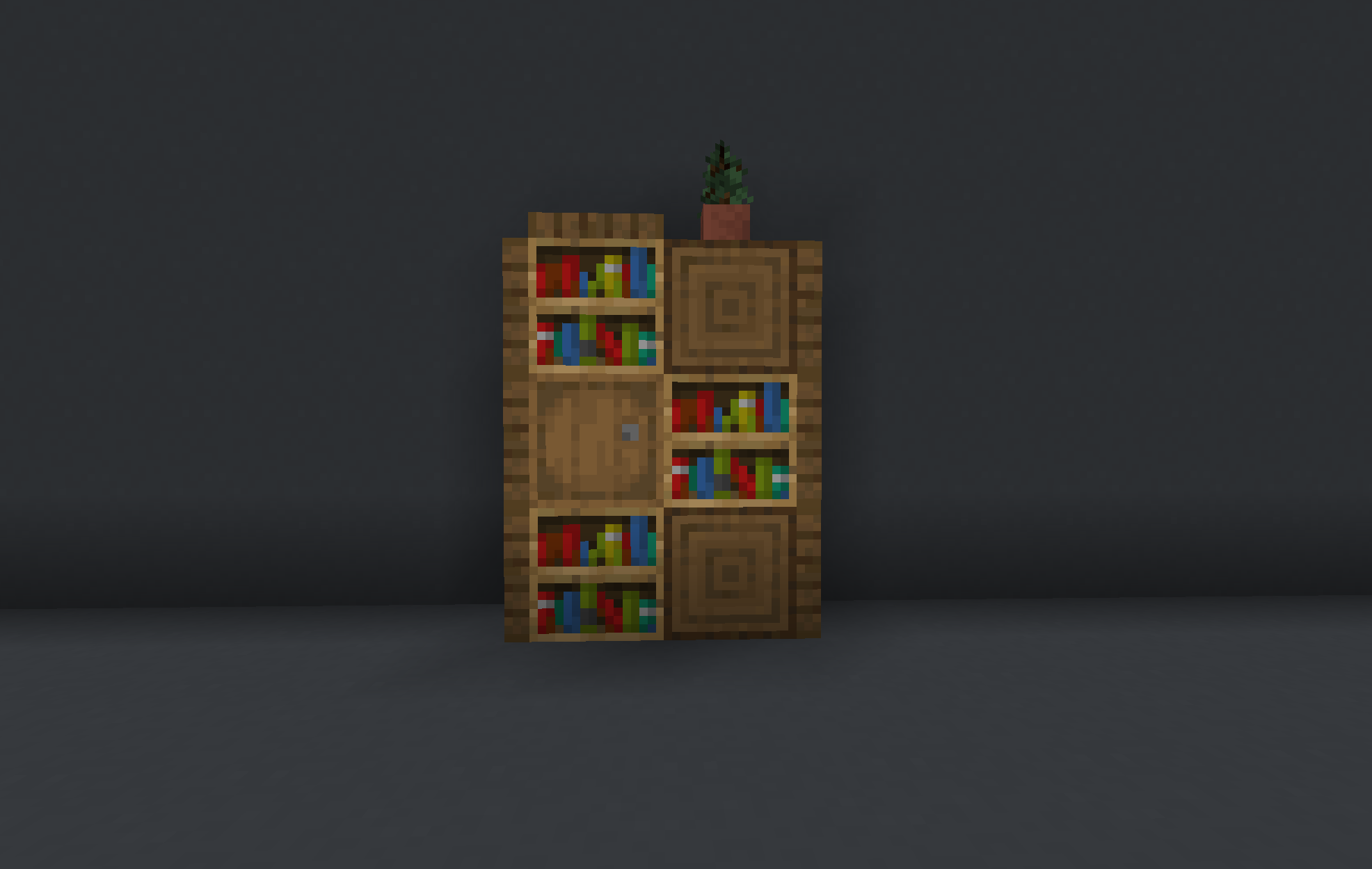 Mini Spruce Bookshelf