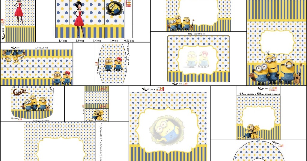 Minions, the Movie: Free Printable Candy Bar Labels. - Oh My Fiesta! in ...