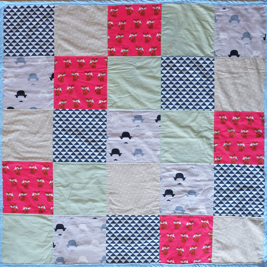 Geschwister Gezwitscher: Patchworkdecke nähen mit praktischen Tipps