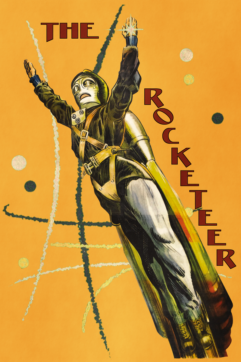 Anne's Creative Cornucopia: "The Rocketeer" - Postcard