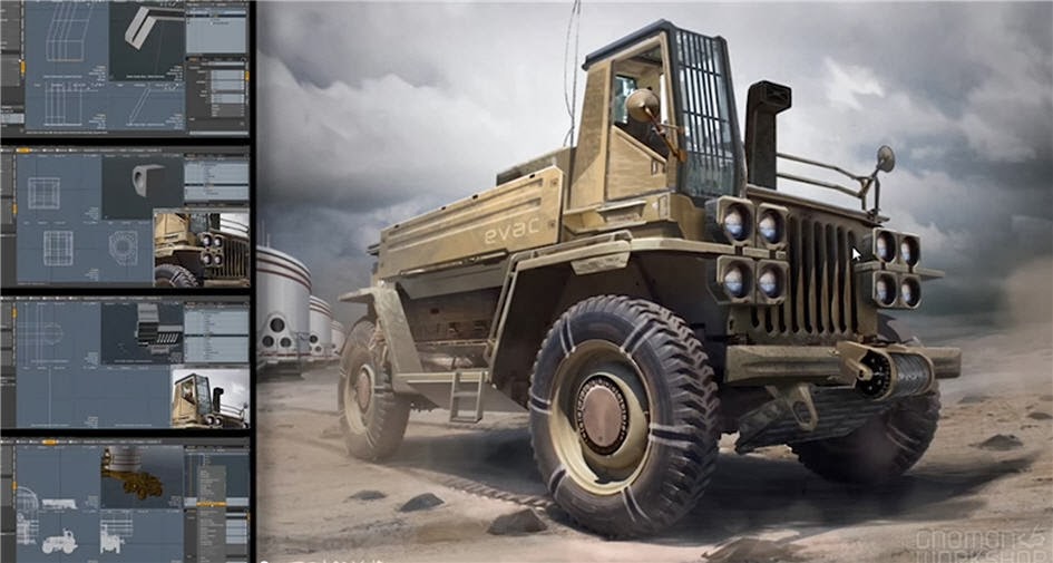 3D Look Development in Modo with Andras Kavalecz | Computer Graphics ...