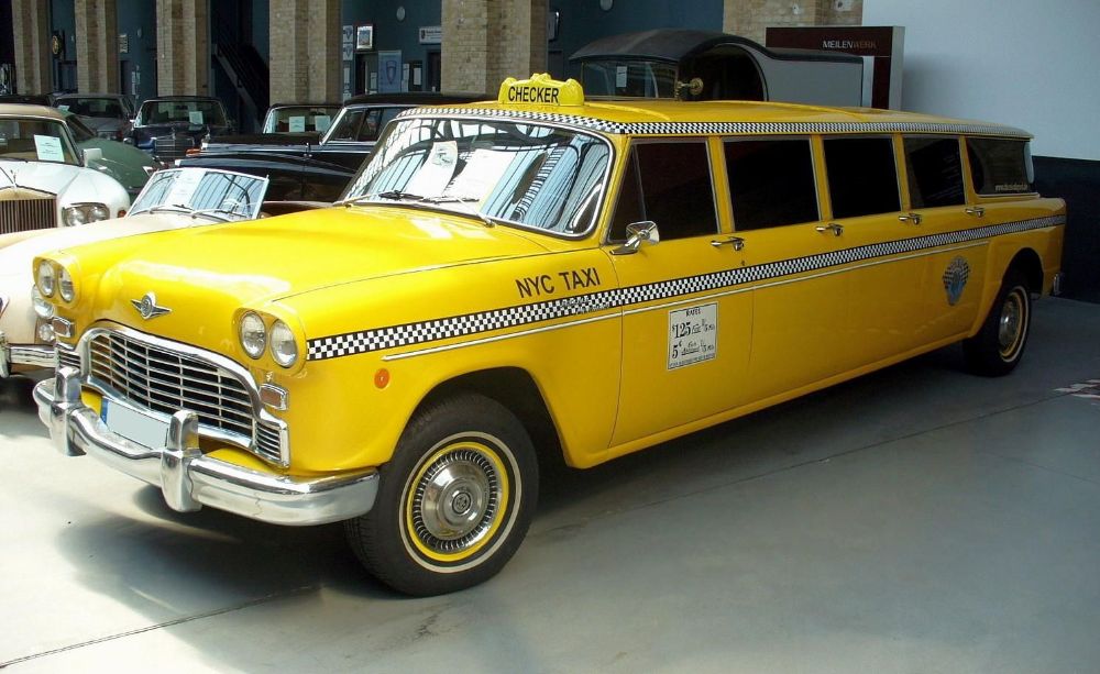 Vintage Checker Bus