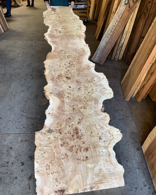 Tropical Exotic Hardwoods: Gorgeous French Mappa Burl slab purchased by a client yesterday (ONLY ...