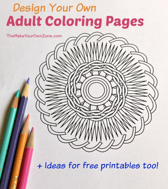 Create Your Own Coloring Page ~ Coloring Pages