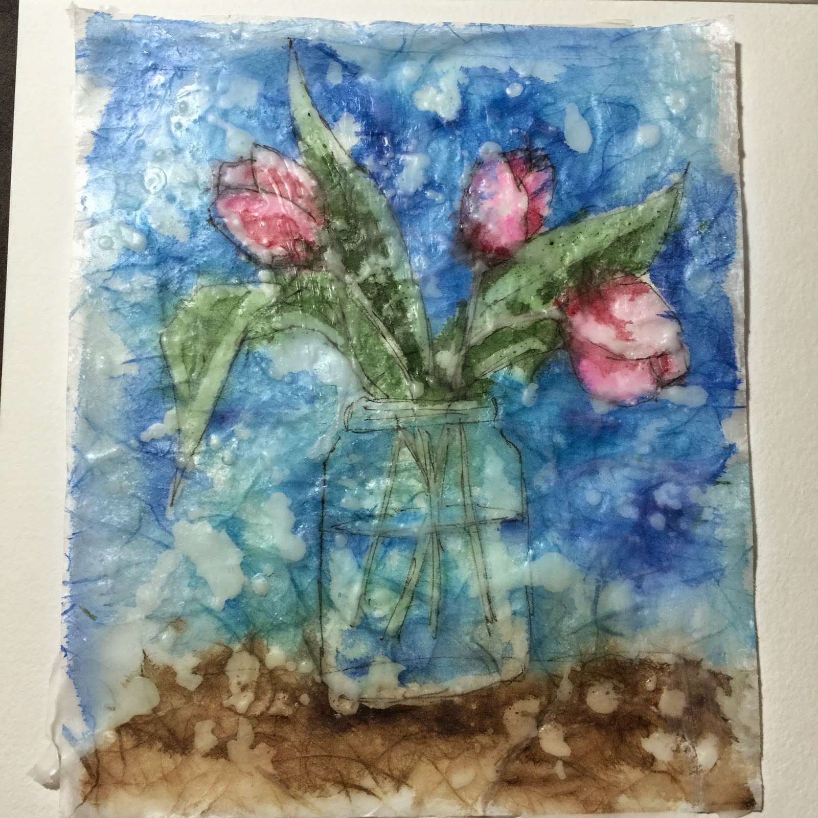Laurie's Charming Designs: Watercolor Batik
