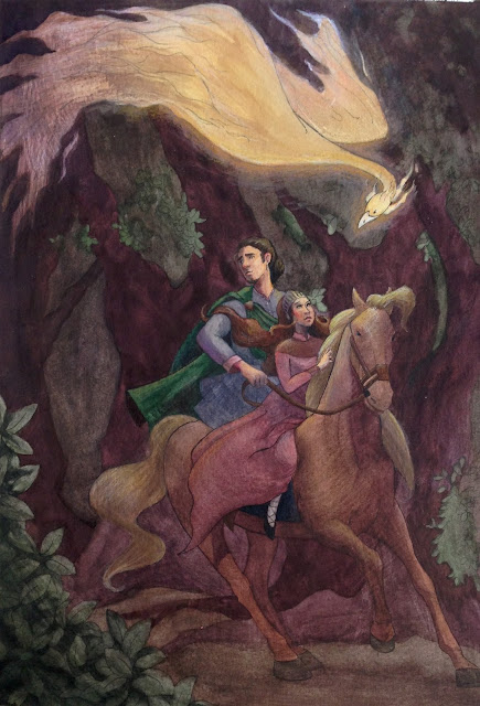 The Wandering Illustrator: Prince Ivan and the Firebird
