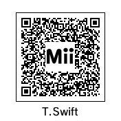 Kuso Gaming: Taylor Swift Mii (v.1) Qr Code