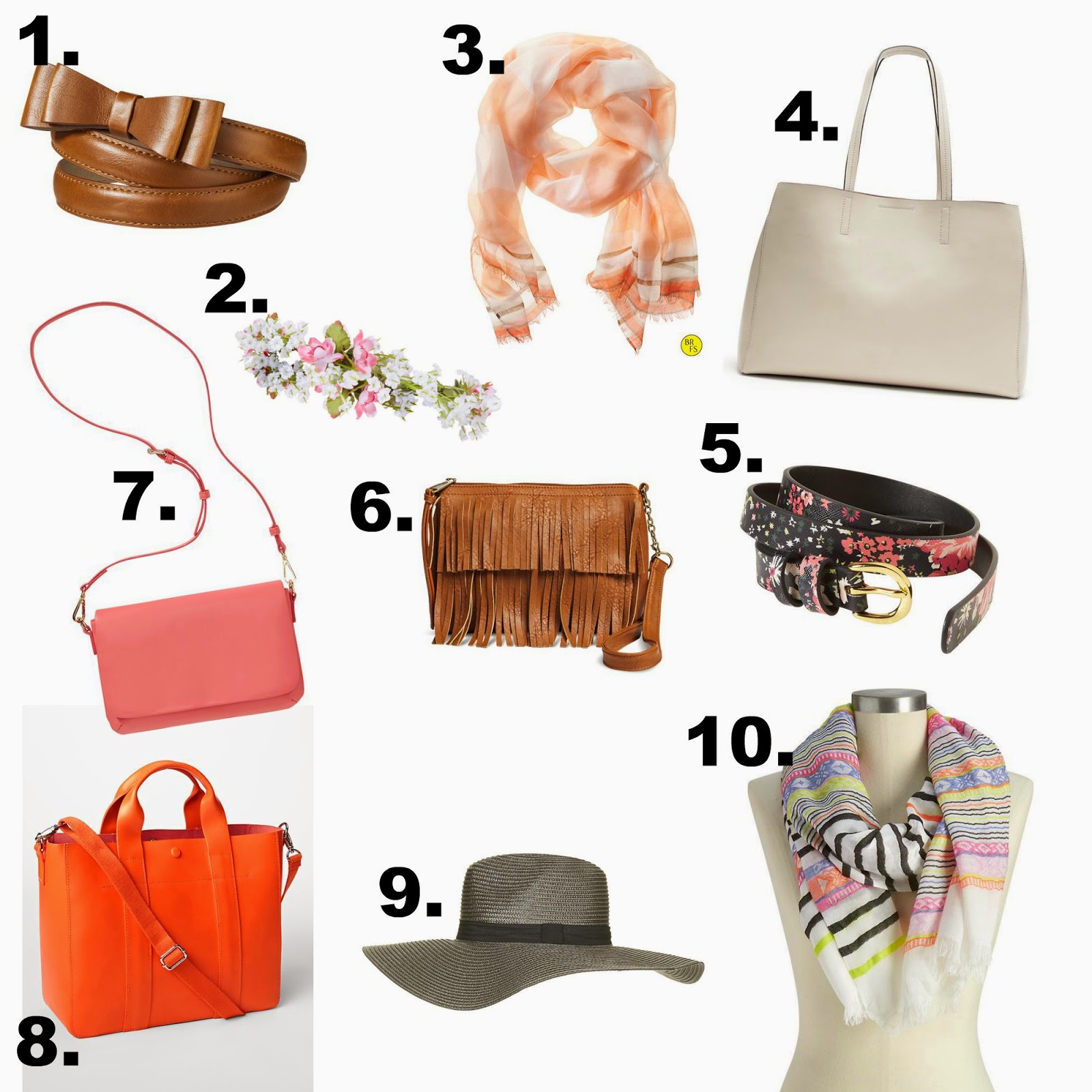 Belle & Grace: Some Fun Spring Accessories on my Spring Wish List
