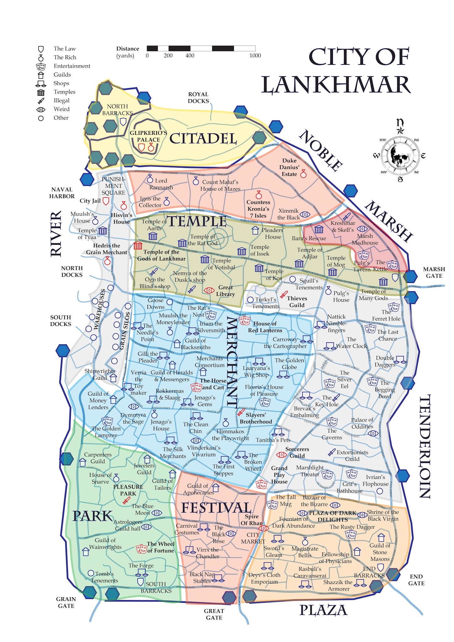 The Things We Do for XP: Second campaign: swindlers and thieves in Lankhmar