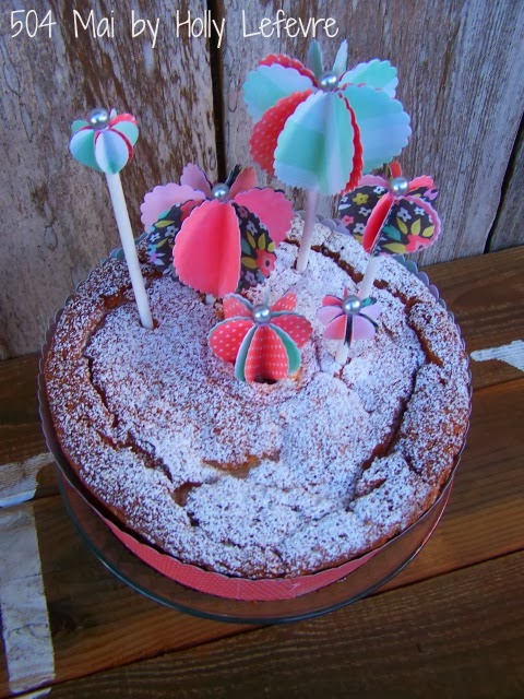 504 Main by Holly Lefevre: How to Make Pretty Paper Cake Toppers