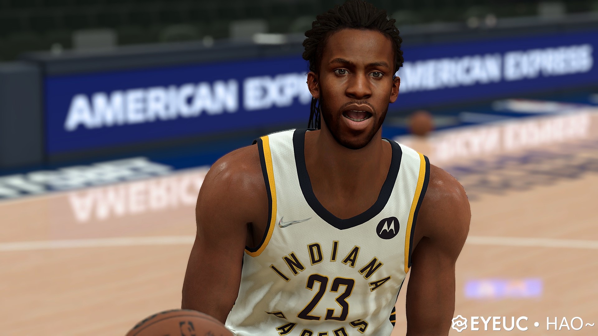 NBA 2K22 Isaiah Jackson Cyberface and Body Model by HAO - Shuajota: NBA ...