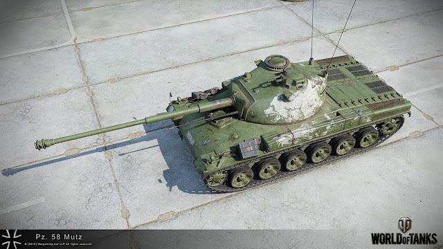 Test du Panzer 58 Mutz