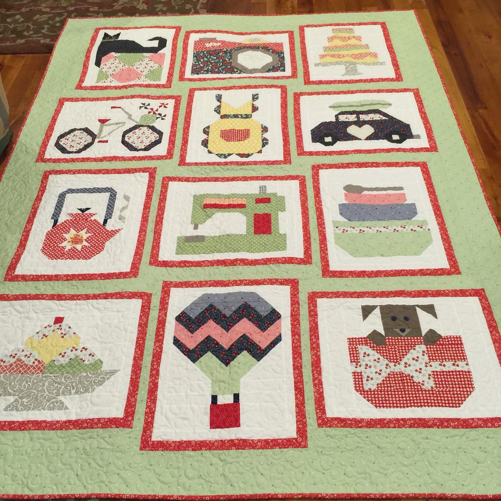 A Place to Share: Snapshot Quilt finds a wall