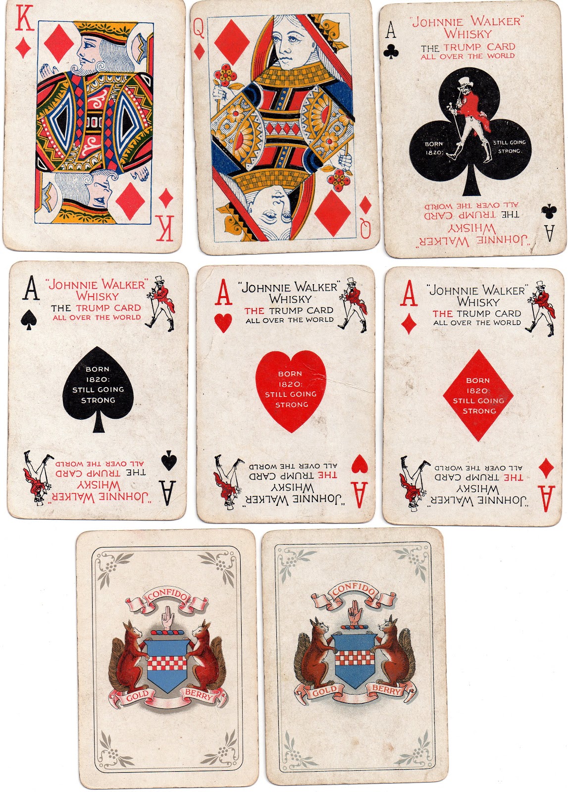 Playing cards and their history: 14: BACK DESIGNS