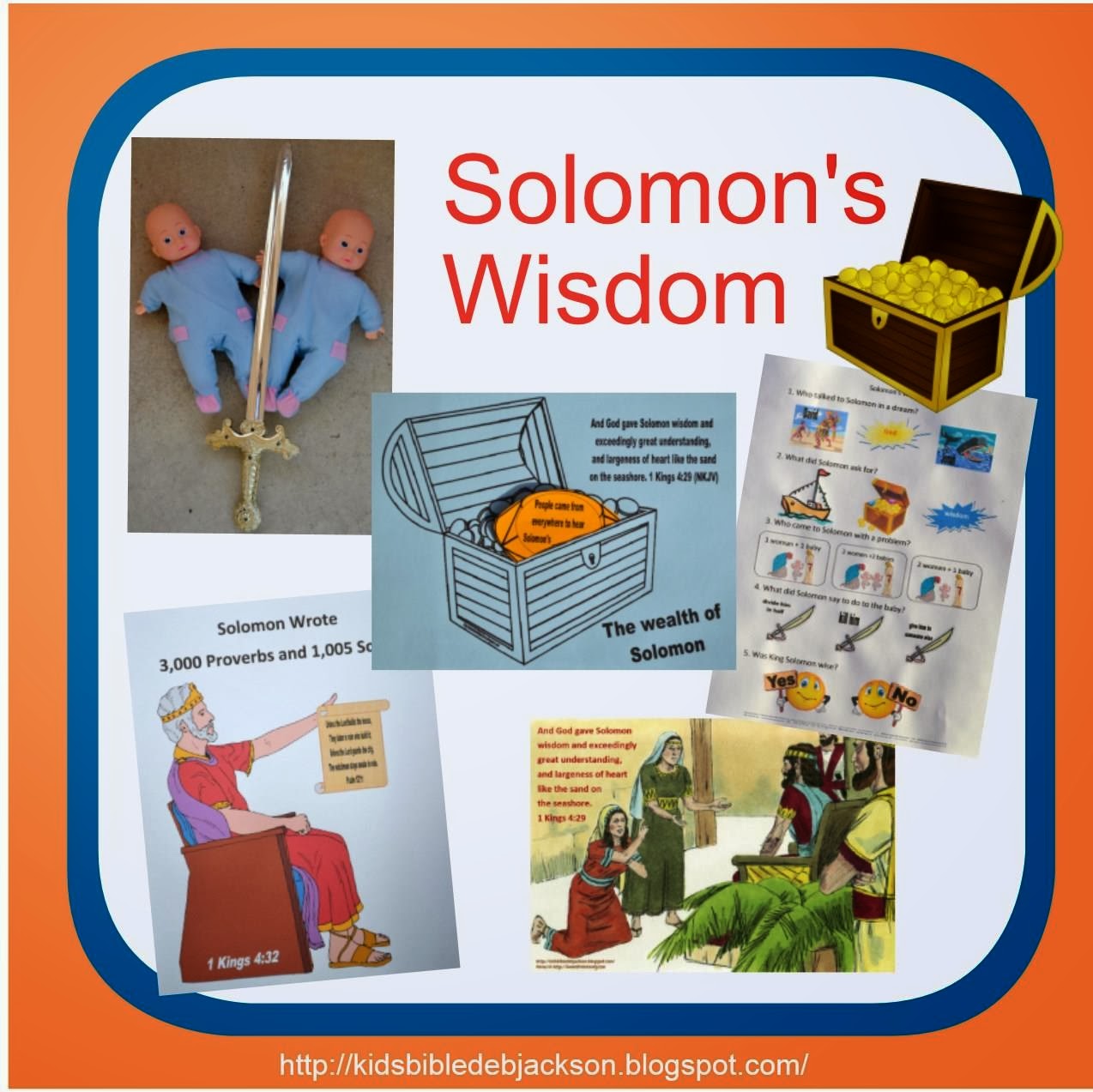 Bible Fun For Kids: Solomon's Wisdom Bible Fun For Kids: Solomon's Wisdom