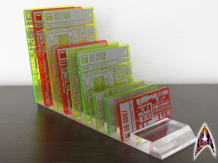 FLEETYARD STAR TREK modeling blog: Isolinear Chips from Star Trek ...