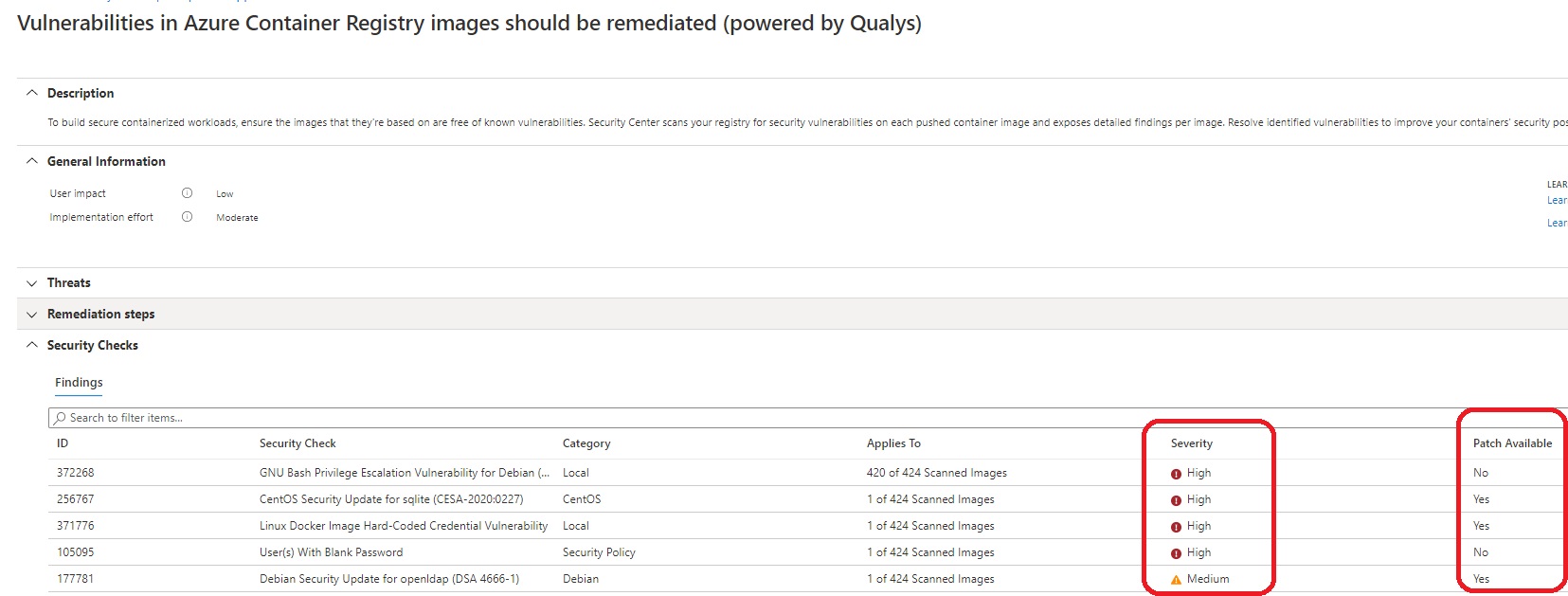 Azure Container Registry Image Scanning With Azure Security Center