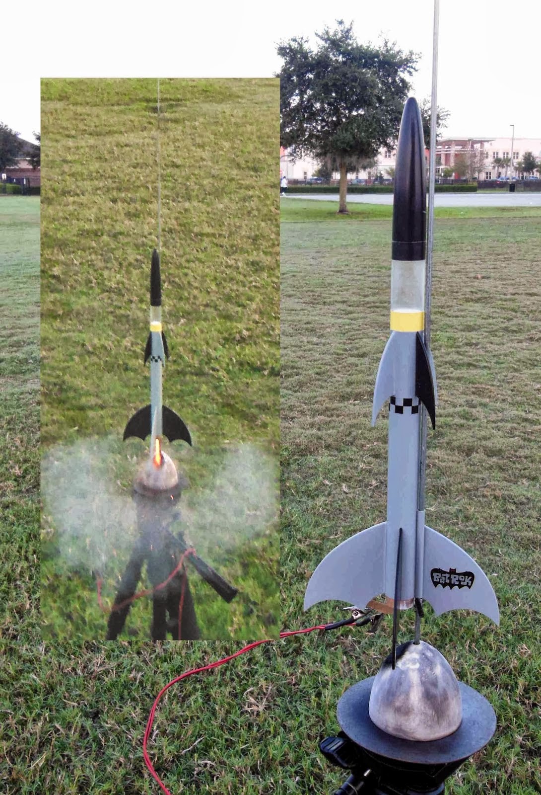 Model Rocket Building: LPR "Bat" Rockets