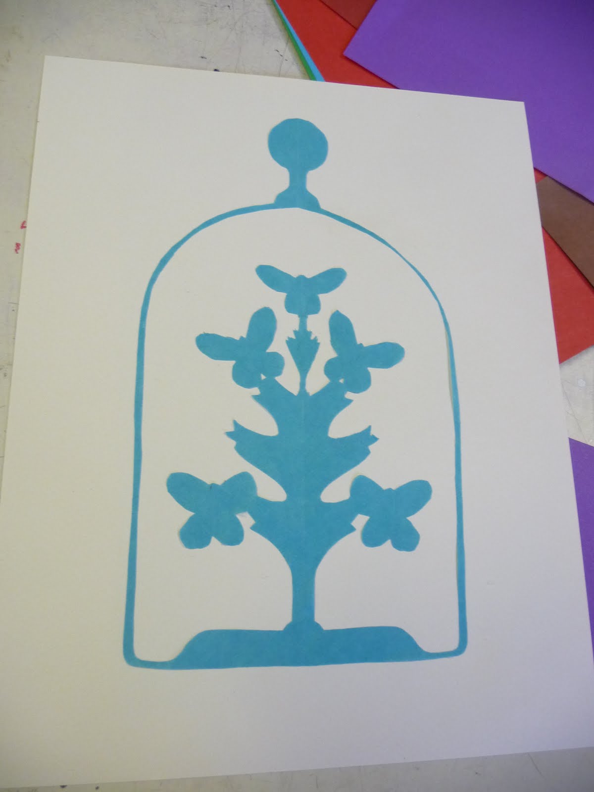 Dream of a dream...: Today's craft: Scherenschnitte