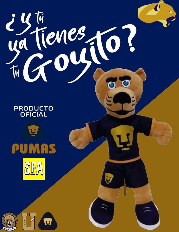 El Puma Sport, Bajo Licencia de la UNAM y PUMAS ®: Souvenirs Pumas UNAM