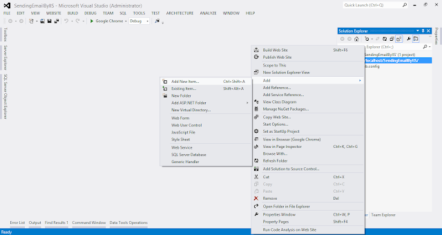 Sending E Mail From Iis Smtp Dotnet Revanth