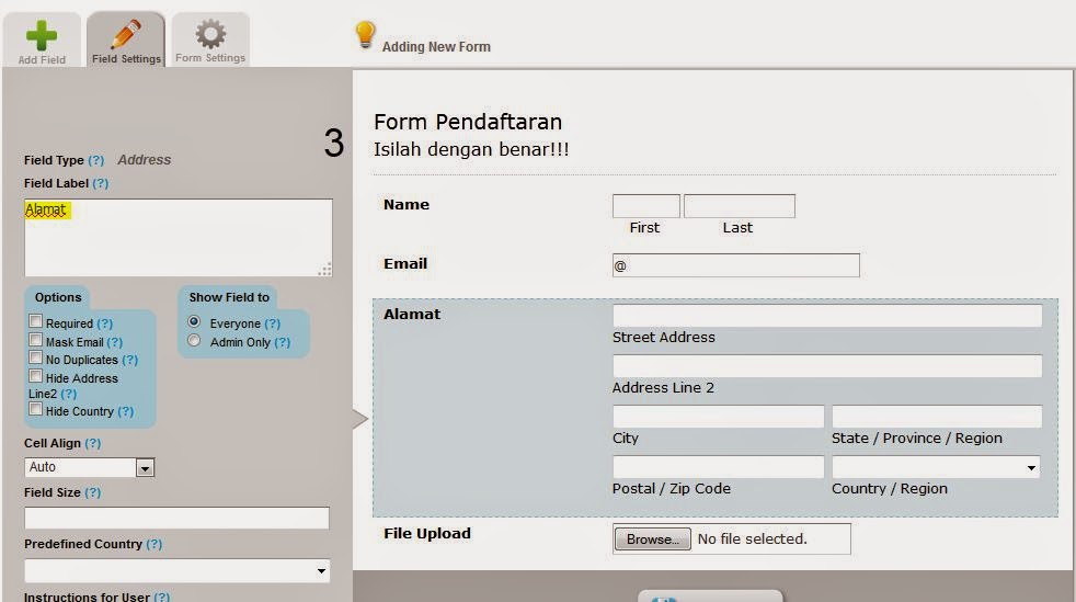 Cara mudah dan cepat membuat form registrasi di blog atau website ...