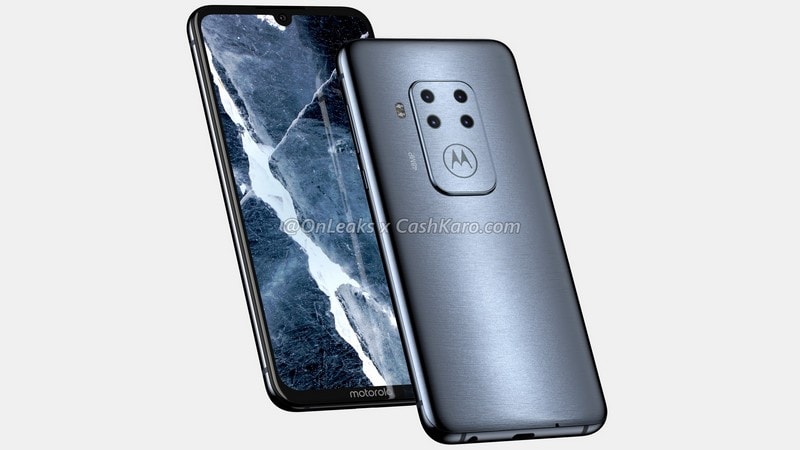 Motorola Smartphone With Quad Rear Cameras, In-Display Fingerprint ...