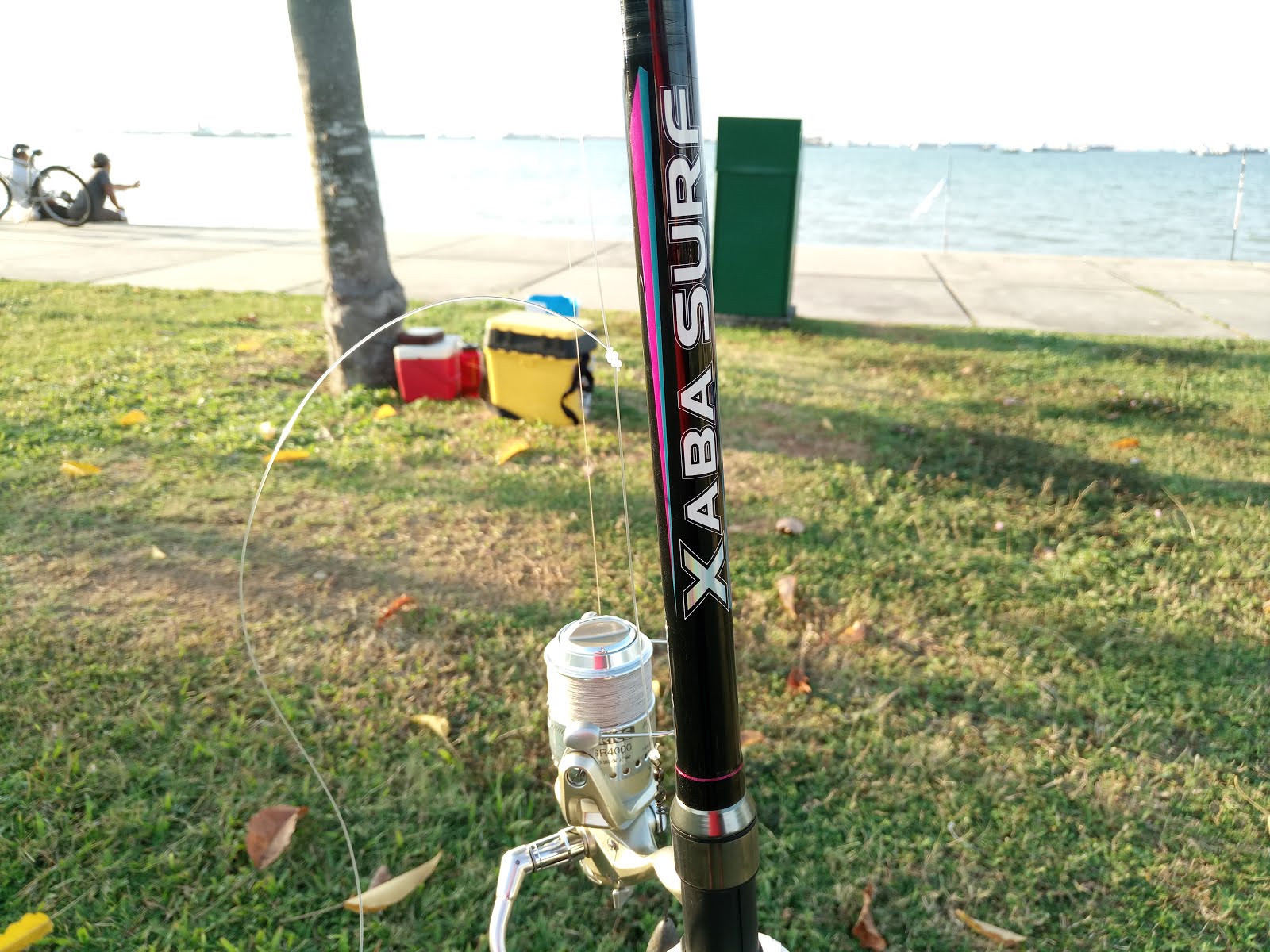 Singapore Beach Fishing Competition 2016 - My First Surf Casting ...
