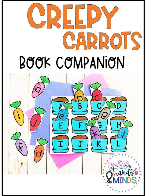 Creepy Carrots Book Companion | Busy Hands and Minds