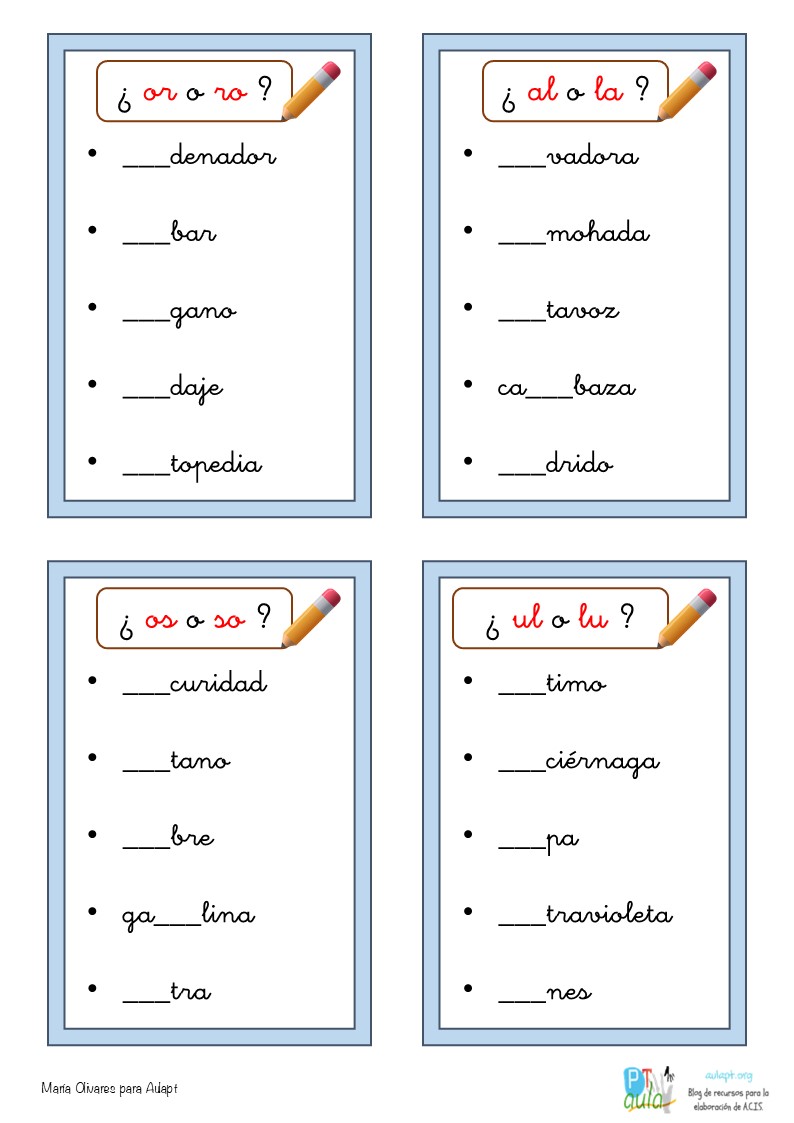 AULA DE AUDICIÓN Y LENGUAJE - LOGOPEDIA: ¿QUÉ SON LAS SÍLABAS INVERSAS ...