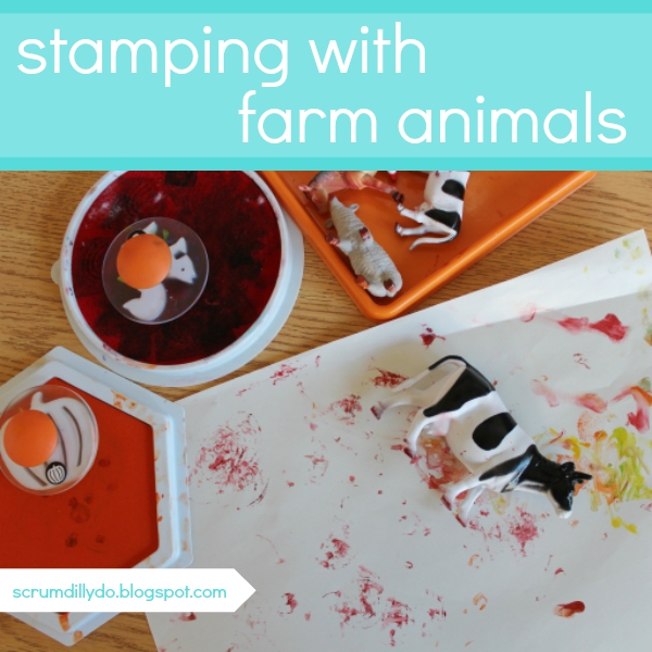 scrumdilly-do!: stamping with farm animals