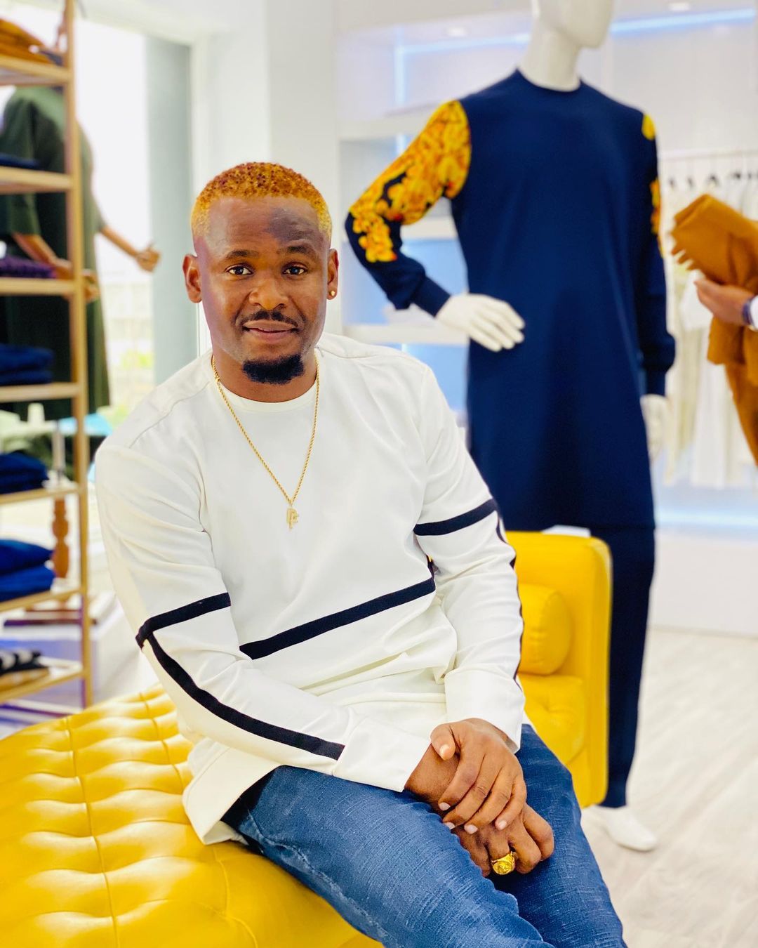 "I get paid to wear suits."