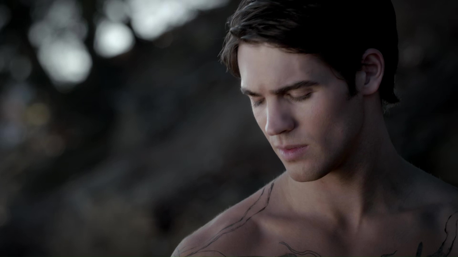 Auscaps Steven R Mcqueen Shirtless In The Vampire Diaries 4 13 Into The Wild