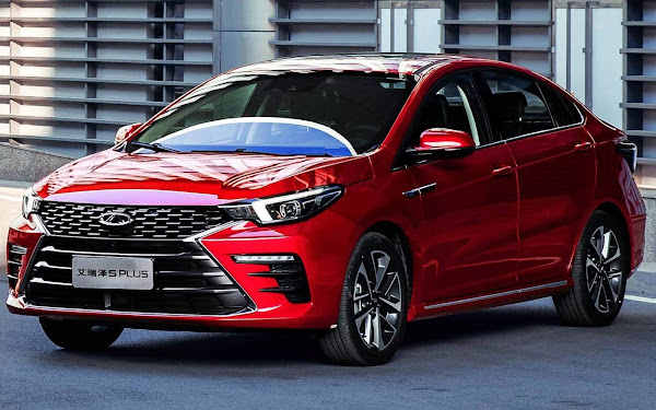 Chery Arrizo 5 2021 ganha facelift e novo interior na China