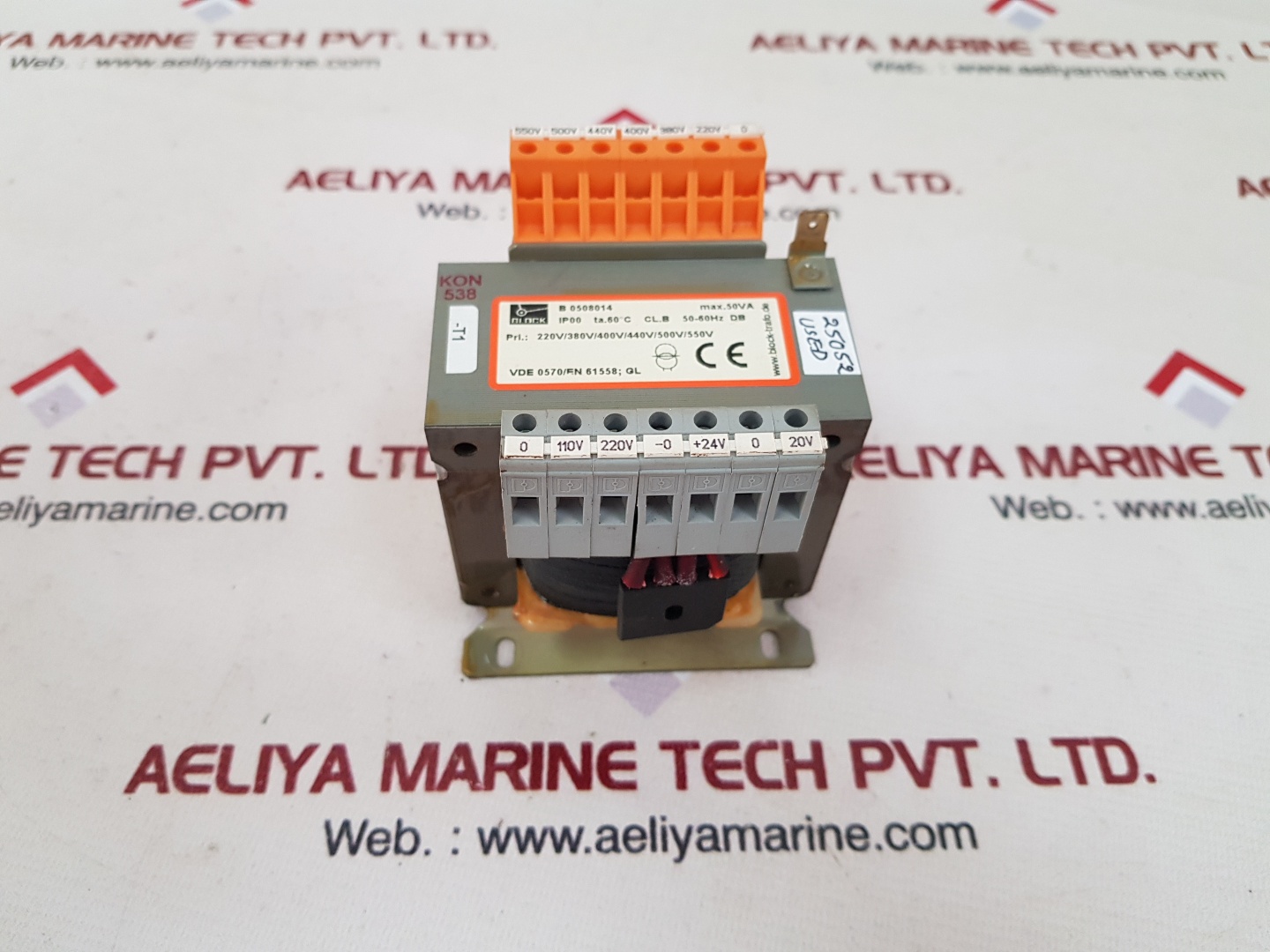 BLOCK-TRAFO B 0508014 TRANSFORMER - Aeliya Marine