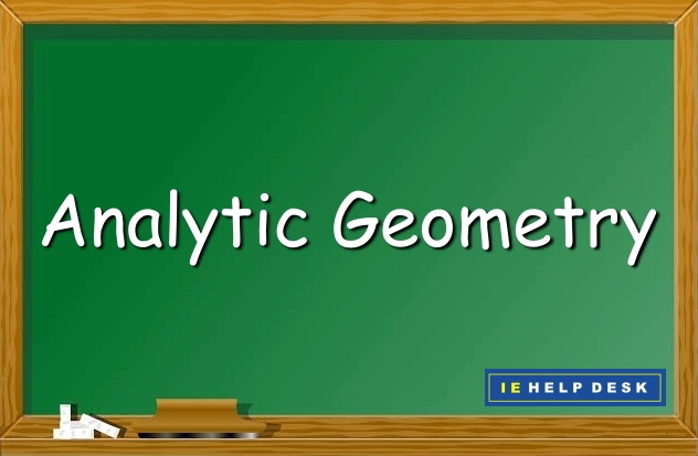 IE Help Desk: Analytic Geometry