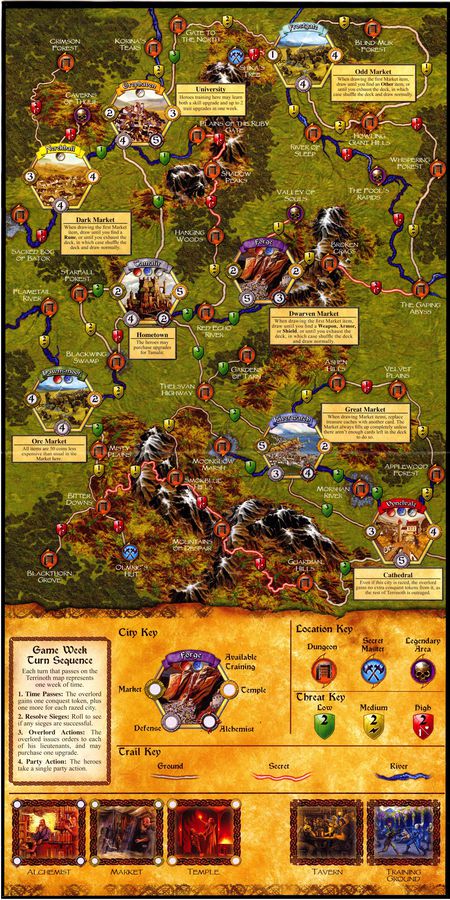 Héroes de terrinoth: Descent 1 parte