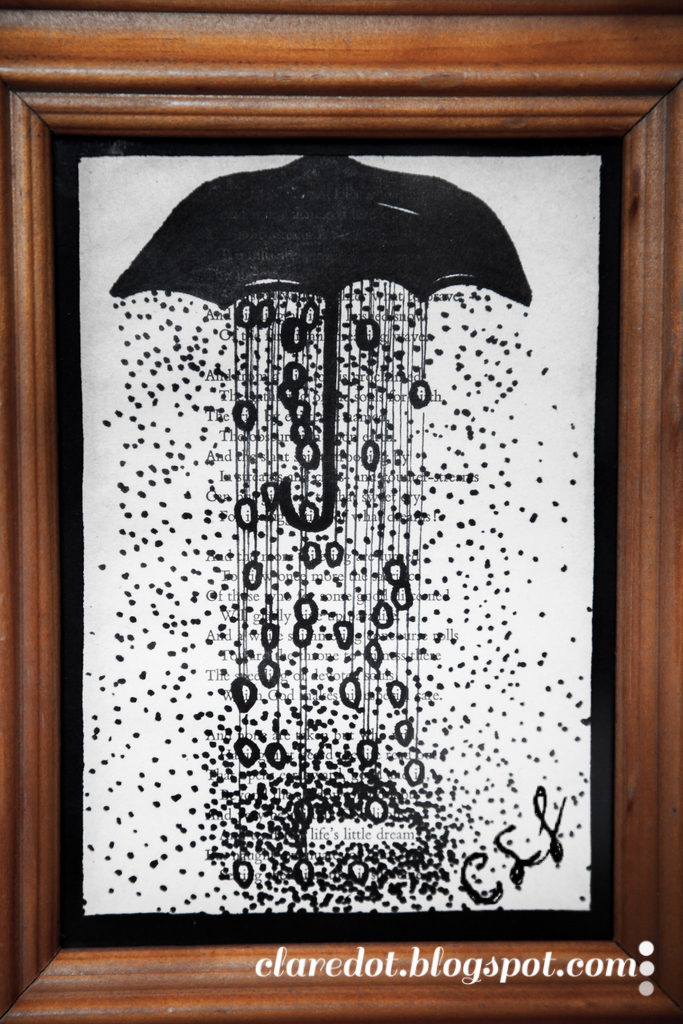 Clare's Spot: Blackout Poetry Art