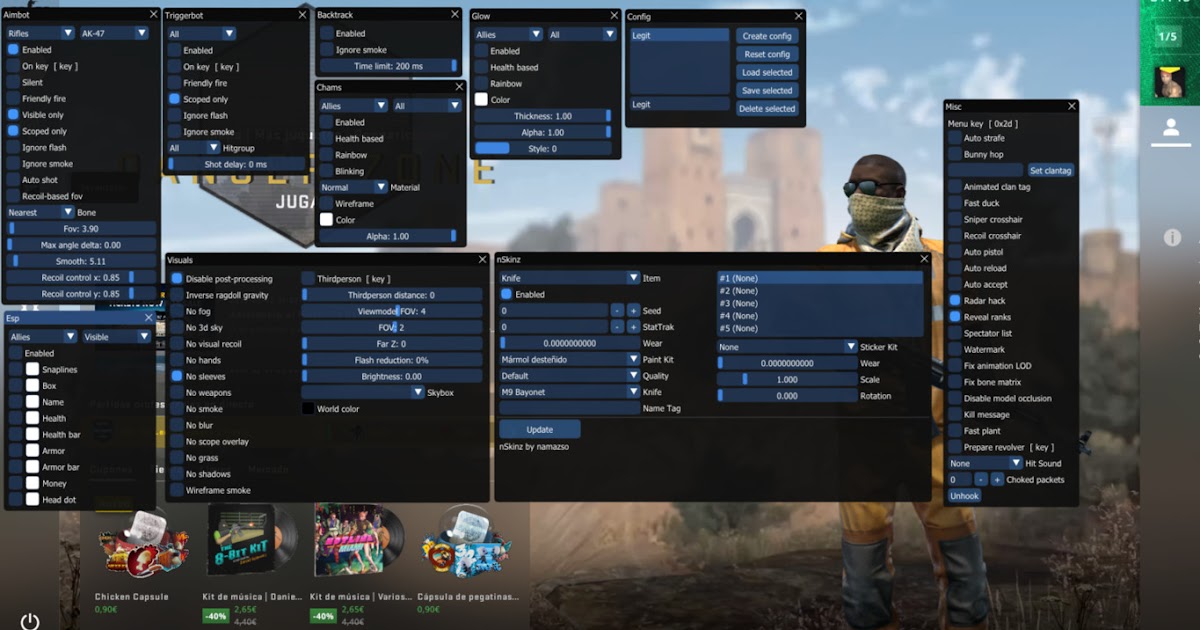 Truques para Jogos: OSIRIS MULTIHACK