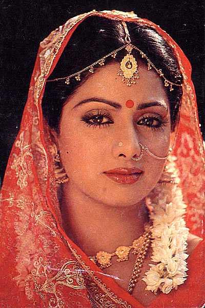 Sridevi: Wedding Belle in Bollywood: Sridevi's bridal looks in red ...