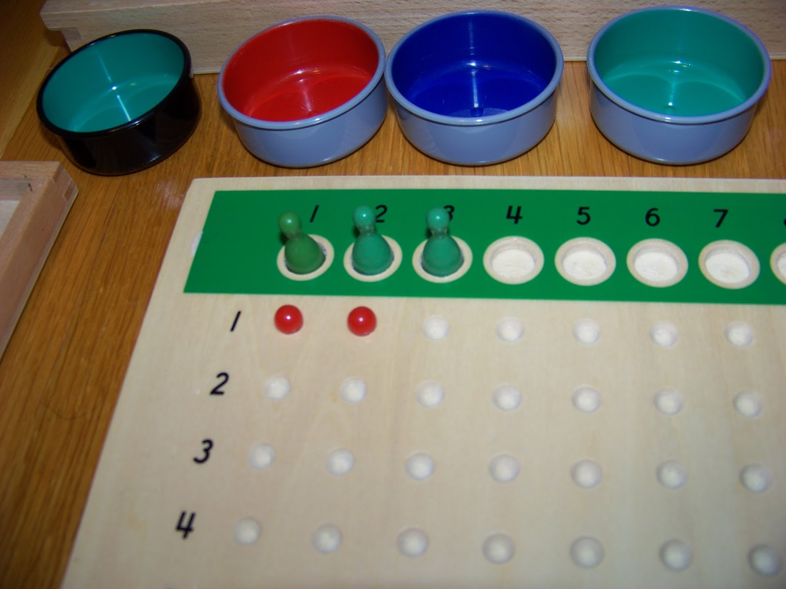 George Family - Montessori At Home: Montessori Long Division (aka Test ...