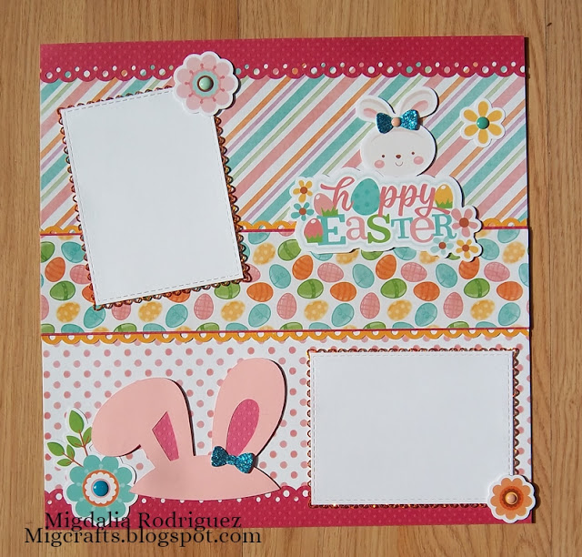Migdalia's Crafts: Easter Layout